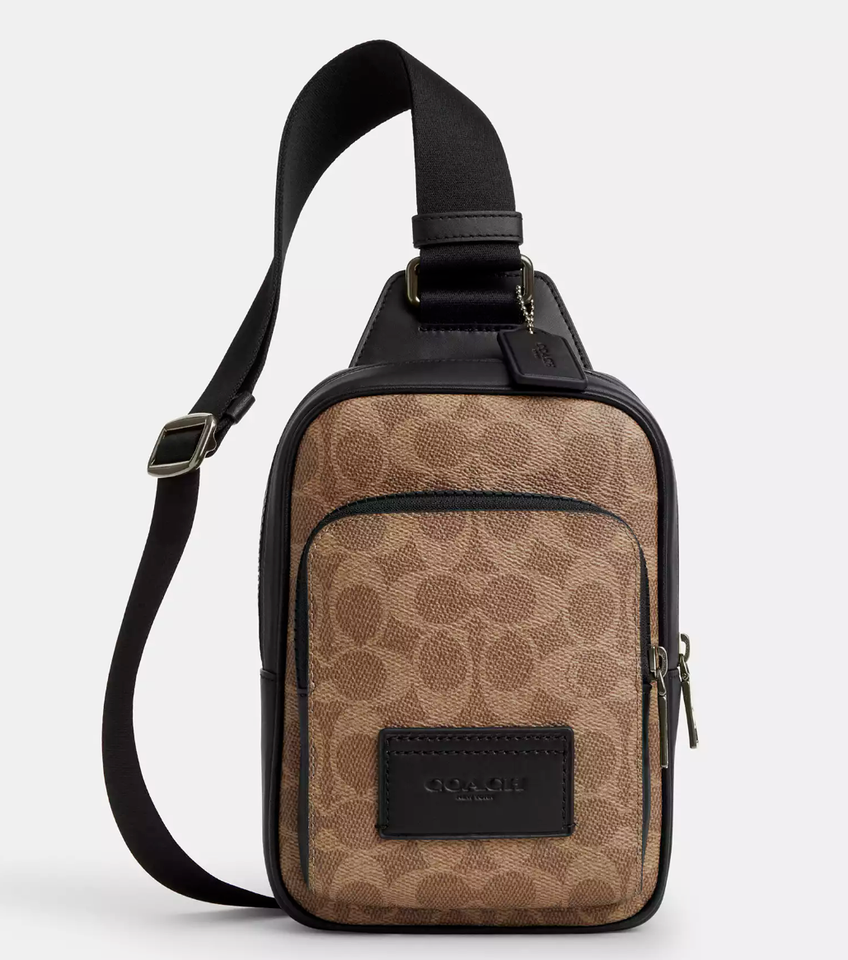 NWT Coach men's Racer Sling Pack CV763/CU252/CX071 | eBay