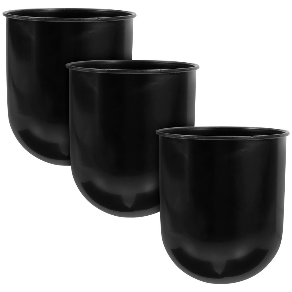 3 Pcs Bathroom Cup Dispenser Household Toilet Brush Bowl Holder ...