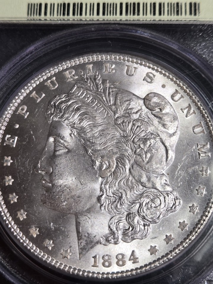 1884-P MORGAN SILVER DOLLAR PCGS MS63 OLD GREEN HOLDER OGH!! | eBay