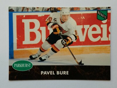 1992 Parkhurst Pavel Bure #404 Rookie Card / Vancouver Canucks | eBay