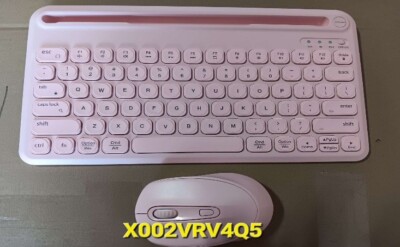 Wireless USB Keyboard with Mouse Combo Mice Set - Pink | eBay
