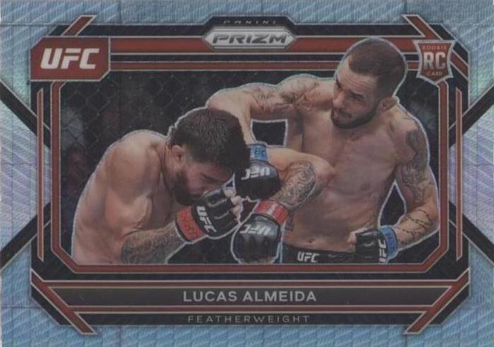 2023 Panini Prizm UFC - Lucas Almeida #75 Hyper Prizm (RC) for sale ...