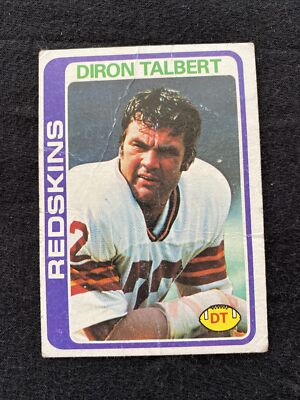 1978 Topps - #276 Diron Talbert | eBay