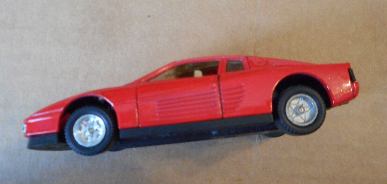 MC Toy Ferrari Testarossa 1/39 Scale Diecast Red Car | eBay