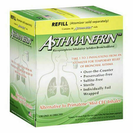 Asthmanefrin Asthma Medication Refill for sale online | eBay