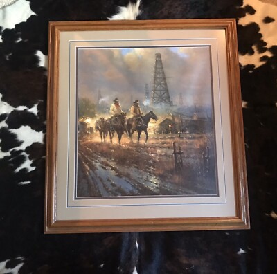 A DIFFERENT KIND OF LEASE - G Harvey, Number 1542/2950 Framed. Double ...