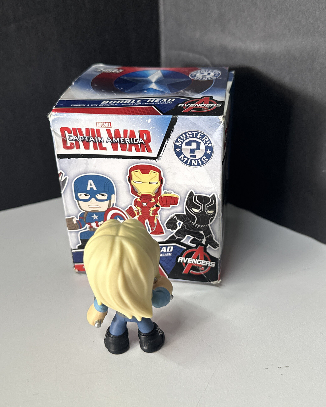 2016 CAPTAIN AMERICA: CIVIL WAR Mystery Minis - Bobblehead AGENT 13 | eBay