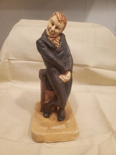 David Copperfield Figurine Uriah Heep on Stool, Nasty Grin Haughty Pose ...