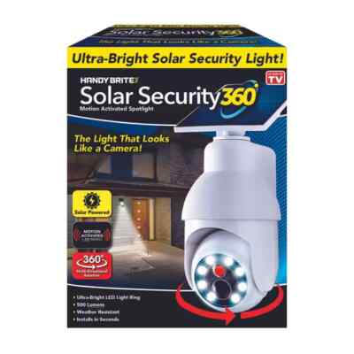 SUMMER SALE! Handy Brite Solar Security 360° Light | eBay Australia