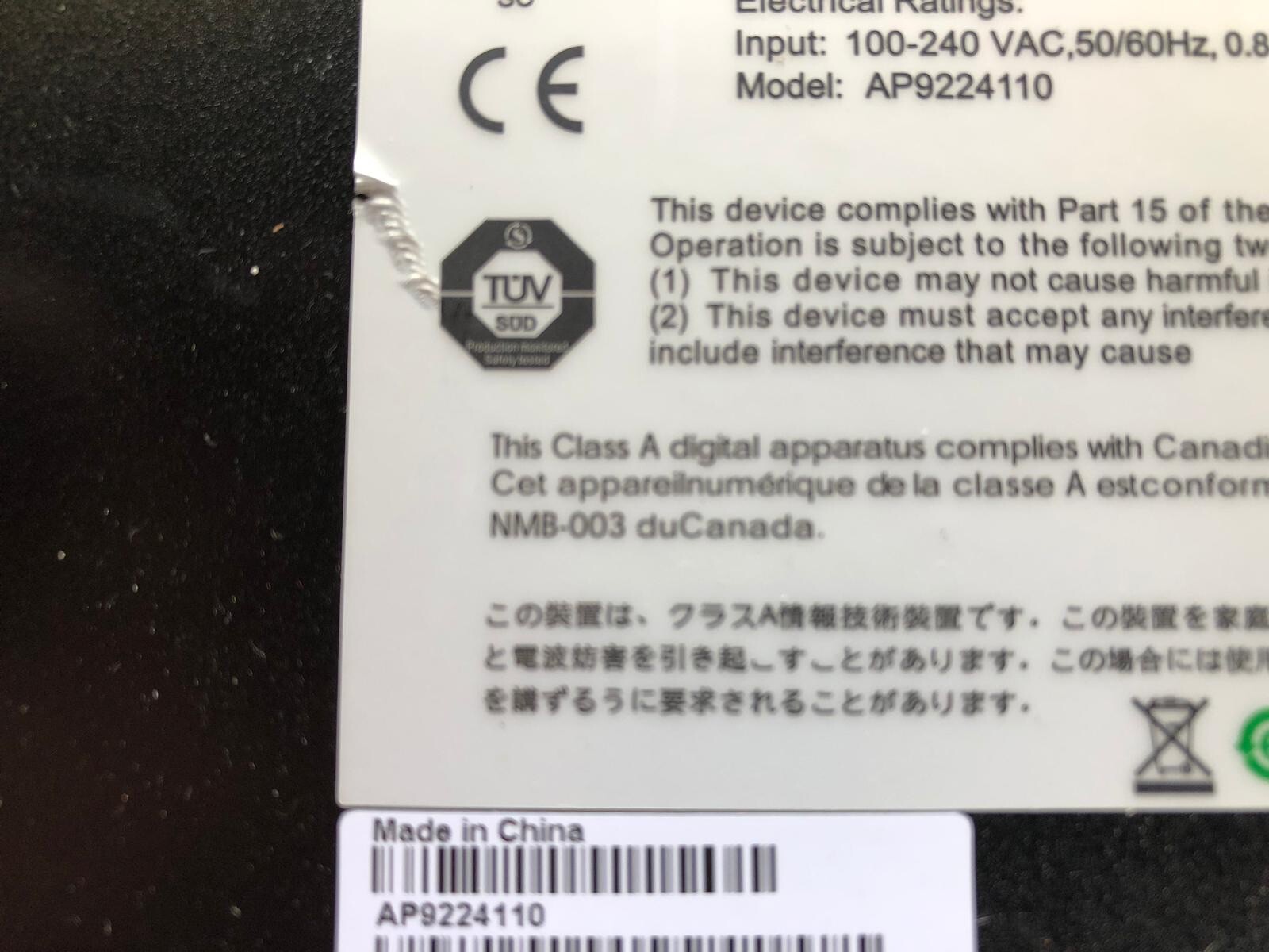 APC AP9224110 Ethernet Switch 24 Port (FastEthernet Network Switch) | eBay