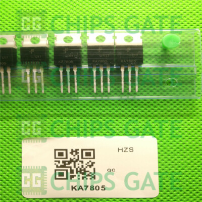 9PCS KA7805 3-Terminal 1A Positive Voltage Regulator | eBay