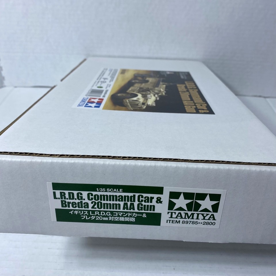 Tamiya 1/35 British L.R.D.G. Desert Chevrolet & Breda Gun 89785 New ...