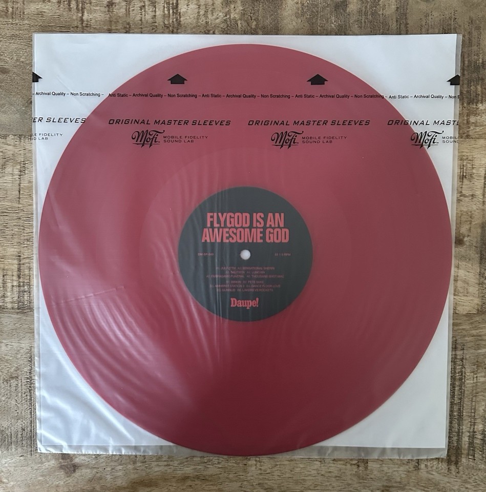 Westside Gunn - Flygod Is An Awesome God Red Limited Vinyl DAUPE ...