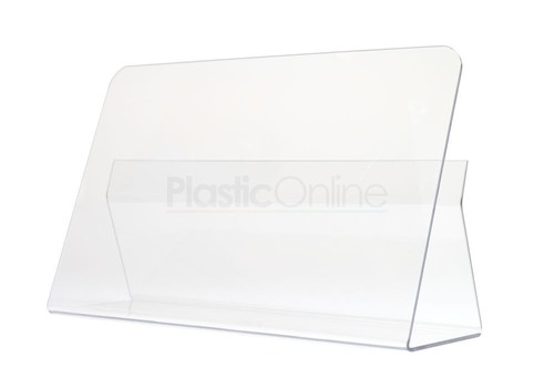 Kitchen Cookbook Stand Book Holder Rack Cook Book Clear Plastic Large ...