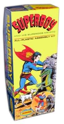 Aurora SUPERBOY Model Kit BOX (BOX ONLY- NO KIT!) | eBay
