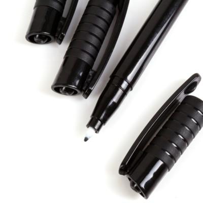 3x LUXURY WRITING PENS Smooth Black Ink Neat Handwriting Student Home ...