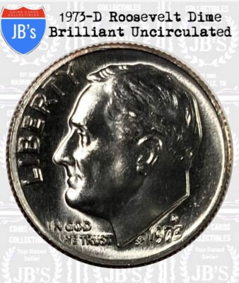1973-D Roosevelt Dime BRILLIANT UNCIRCULATED *JB's Coins* | eBay