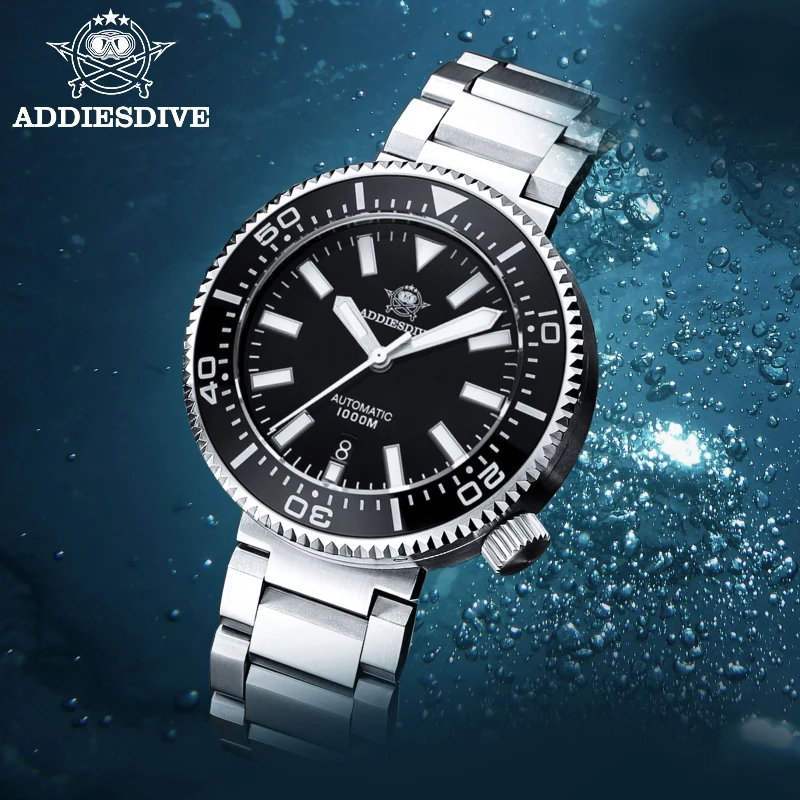ADDIESDIVE 1000m diver's Waterproof Mechanical Automatic Men's Watch ...