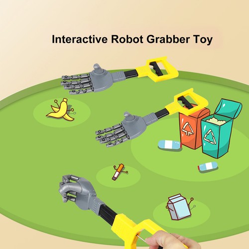 Toy kids Creative clamp robot arm Hand pull clamp pickup Fun arm toyFun ...