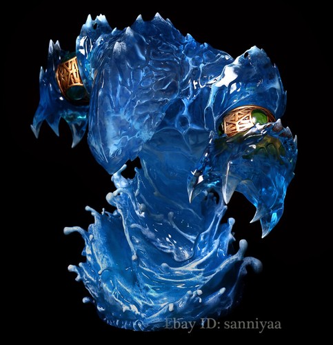 WOW Jaina Proudmoore 1/4 Statue Model Water Elemental Painted Sculpture ...