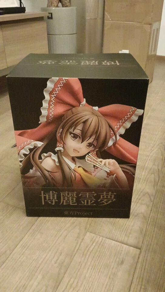 Touhou Project Fumo Hakurei Reimu 1/4 Large PVC Figure Model 41cm ...