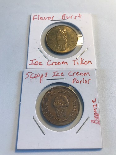 ICE CREAM TOKEN - FLAVOR BURST - LOOK! | eBay