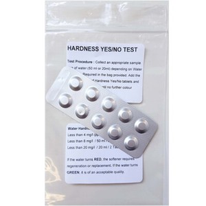 Total Water Hardness Tablets x 10 Drinking Water Softner Testing Setup ...