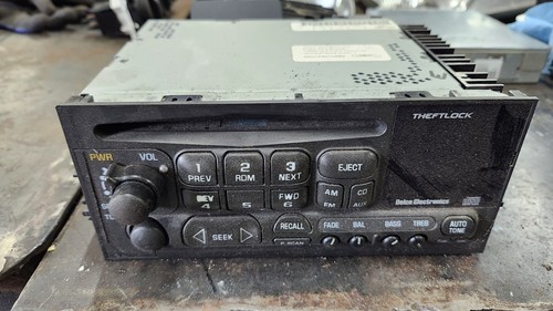 OEM Delco Chevrolet Silverado Tahoe Suburban GMC Yukon Sierra Radio CD ...