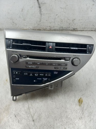 10 11 LEXUS RX350 RADIO AUDIO TEMPERATURE CONTROL EQUIPMENT | eBay