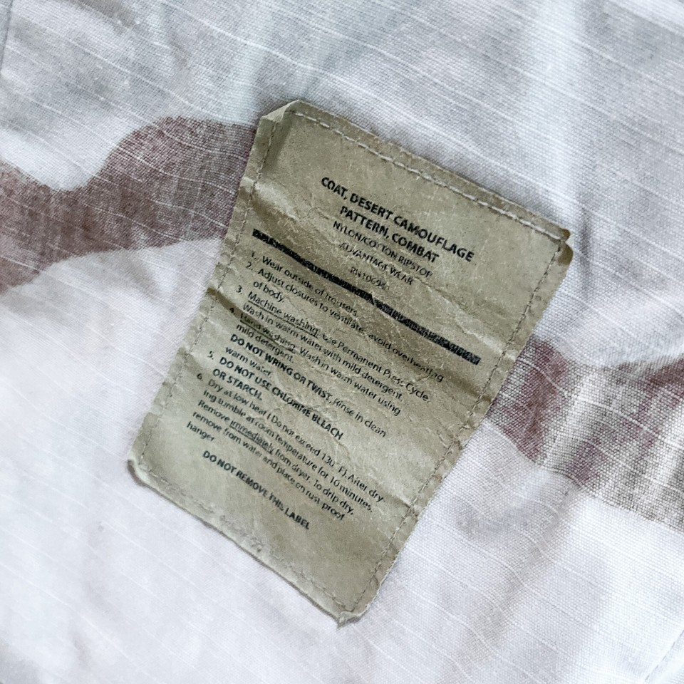 Genuine US Military DCU Camo Jacket - Desert Combat Pattern - Medium ...