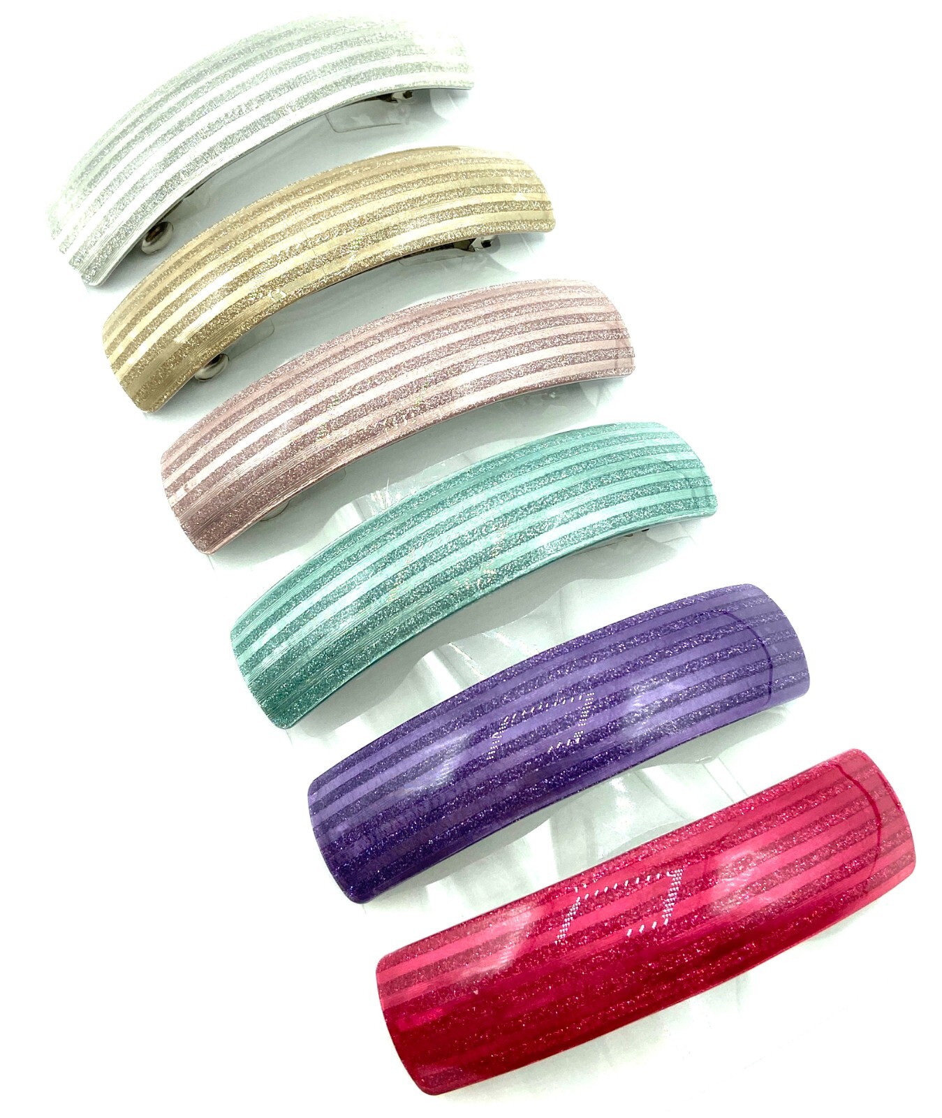 Pack of 6 French Clips Ladies Hair Clip Barrette Clips Slides Clamps | eBay