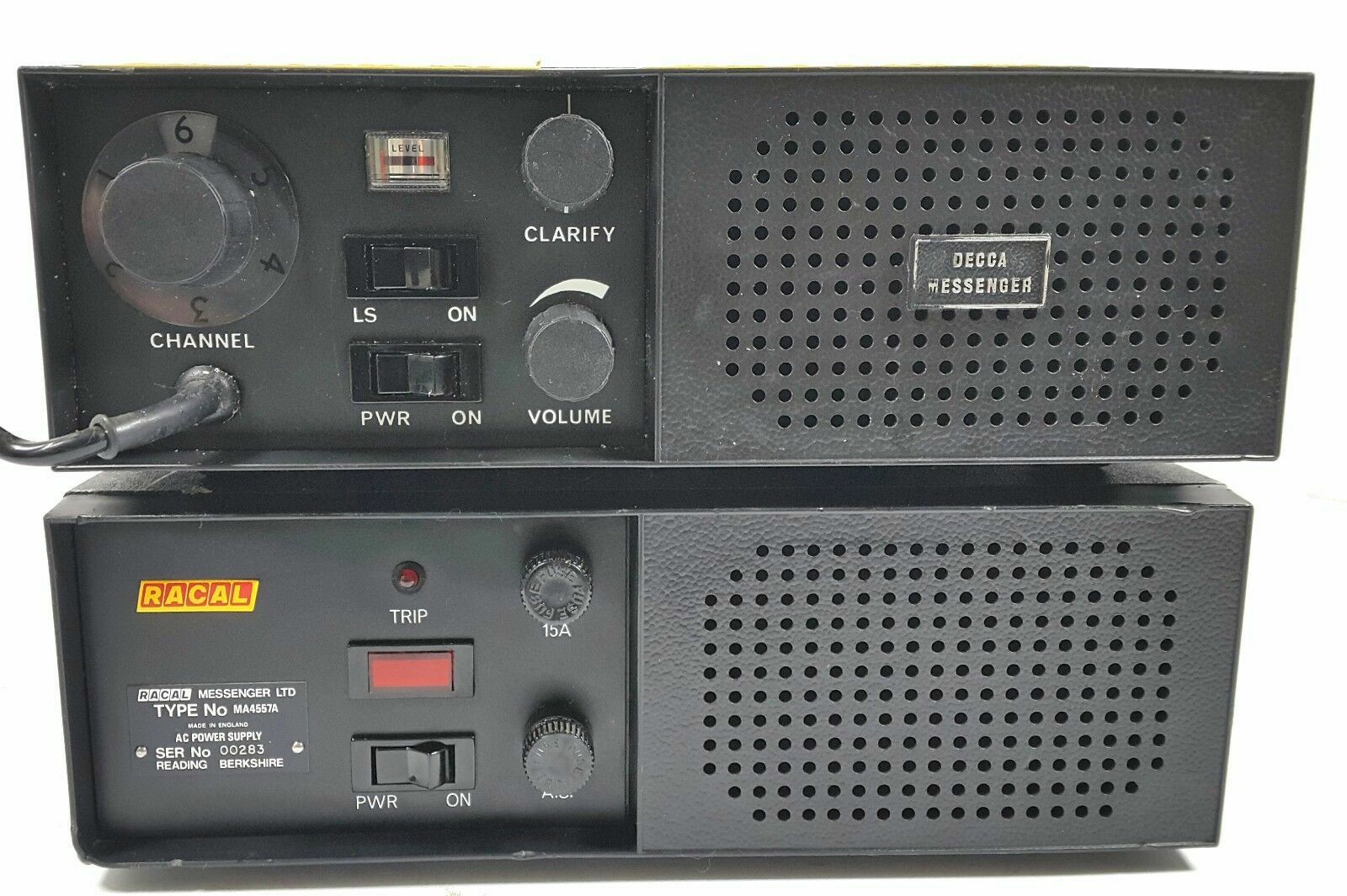 RACAL DECCA MESSENGER MILITARY VINTAGE RADIO PHONE TELEPHONE BRITISH ...