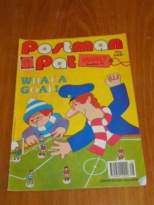 POSTMAN PAT #72 LONDON EDITIONS BRITISH WEEKLY COMIC _ | eBay UK