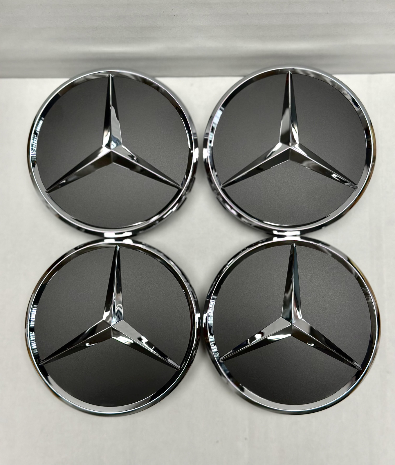 NEW***GENUINE Mercedes Benz Wheel Center Caps SET OF (4) NEW 0004002700 ...