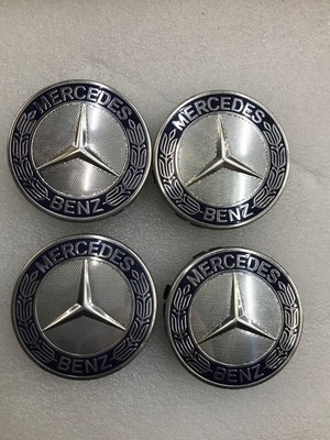 SET OF 4 MERCEDES-BENZ WHEEL CENTER CAPS A1714000125 379e7a03 | eBay