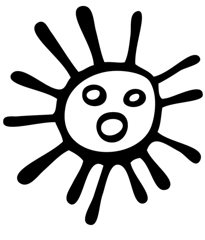 SOL TAINO ARTE DE PUERTO RICO Vinyl STICKER DECAL 4"WX4"H "Buy 2 get 1 ...