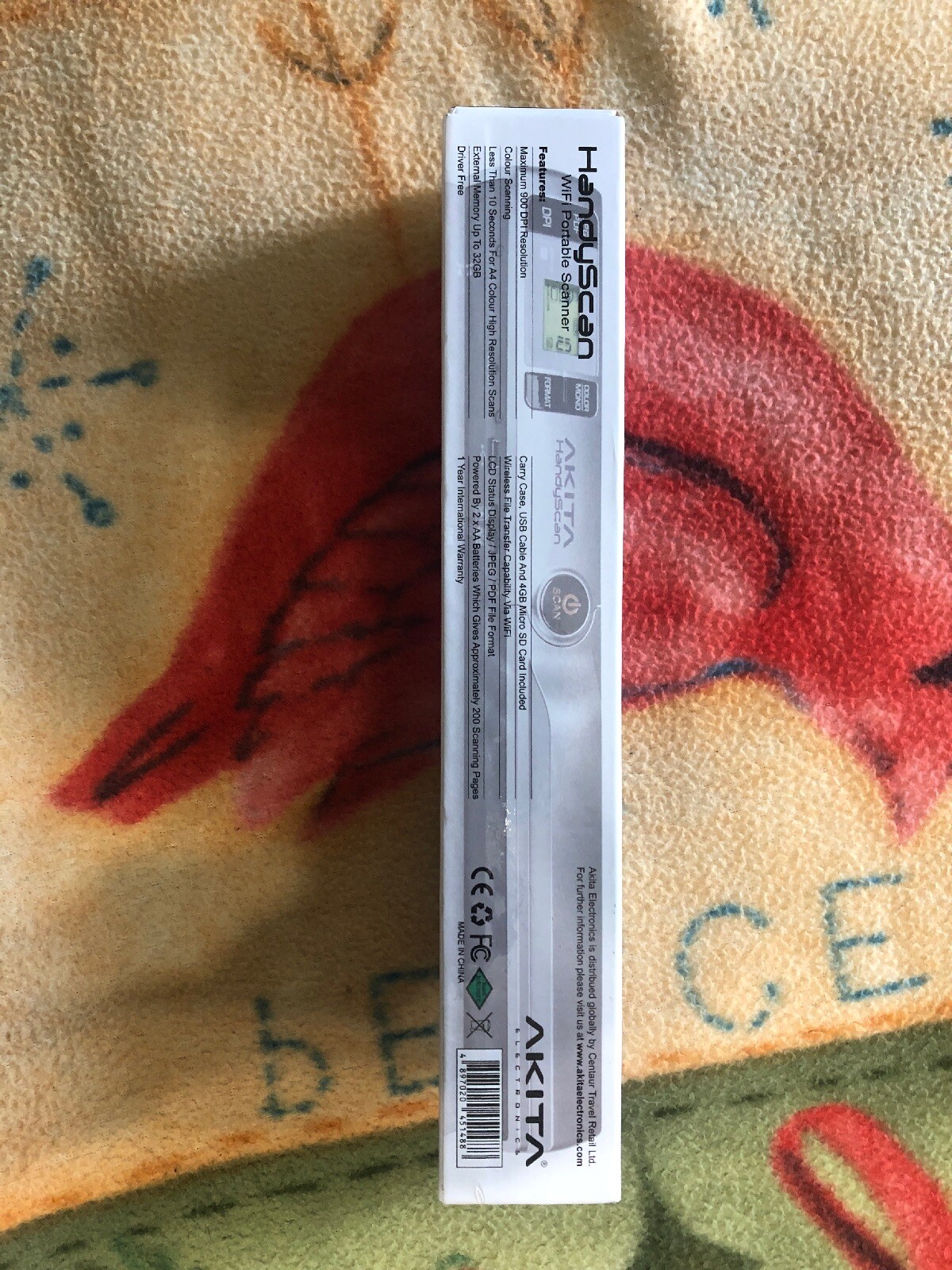 Akita HandyScan Compact and Portable Scanner New Opened Box Item.FREE ...