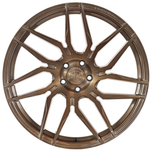 Rohana Wheels Rim RFX7 20x12 5x114 22ET Brushed Bronze (EX-Deep) Left ...