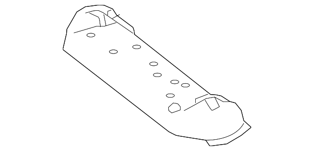 Mercedes-Benz 1666820971 Genuine OEM Heat Shield for sale online | eBay