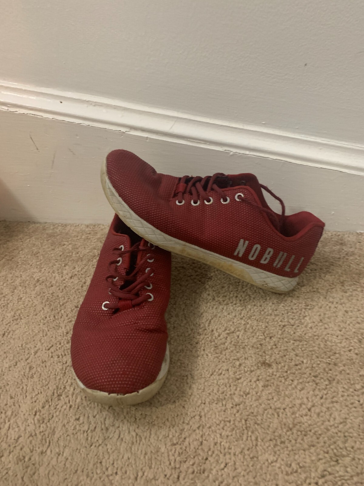 No Bull Mens Red Shoes Size 9.5 US - Gem