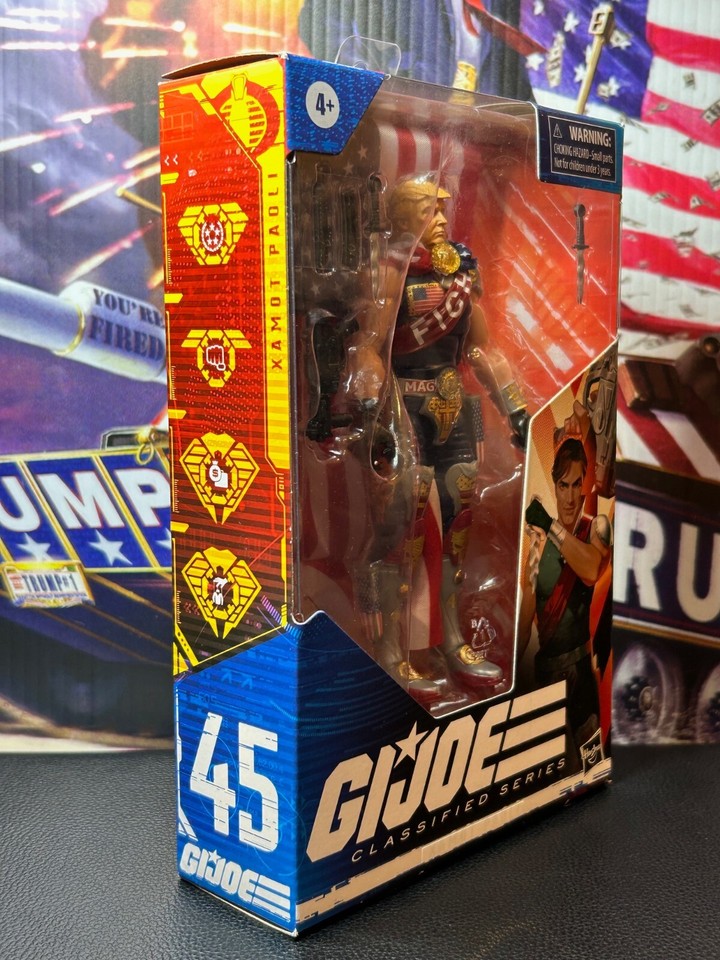 GI JOE CLASSIFIED SERIES CUSTOM DONALD TRUMP FIGURE 6 INCH FIGURE | eBay