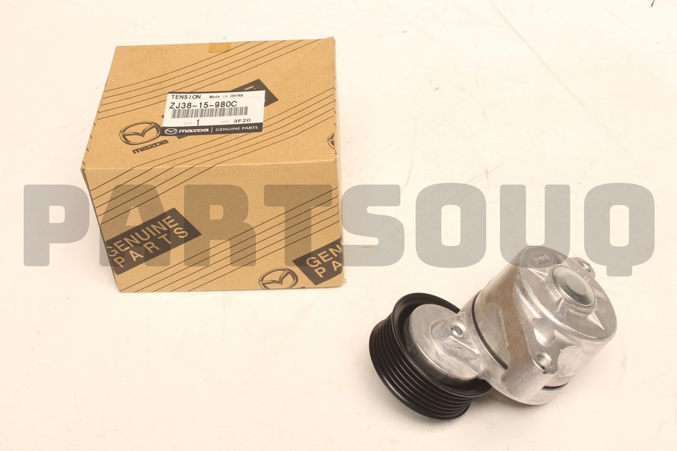 ZJ3815980C Genuine Mazda TENSIONER,BELTV ZJ38-15-980C | eBay