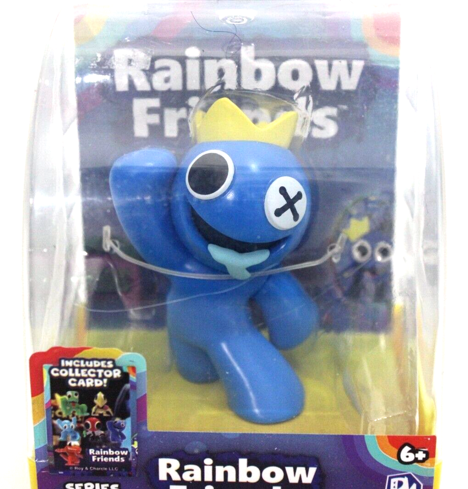 RAINBOW FRIENDS BLUE Monster From Roblox Mini Figure w/Card *Scratched ...