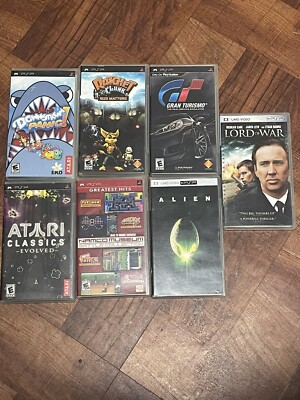 PSP Games & Movies Lot | eBay