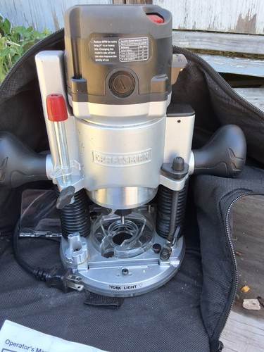 10 Amp 1-3/4 Peak HP plunge Base Router | eBay