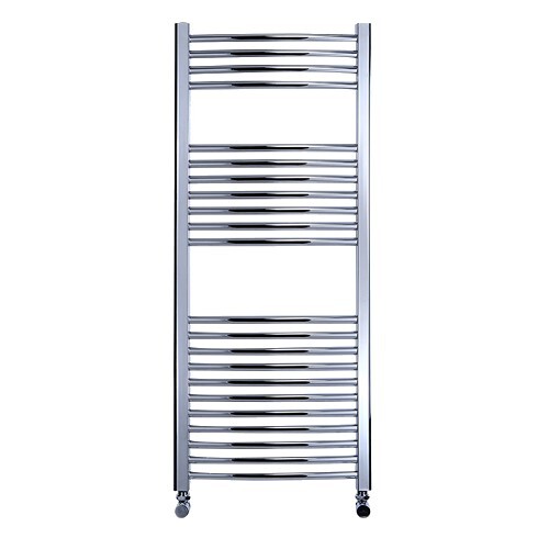 Sophia Chrome Curved Towel Radiator - Size 500x800- HIGH BTU OUTPUT | eBay