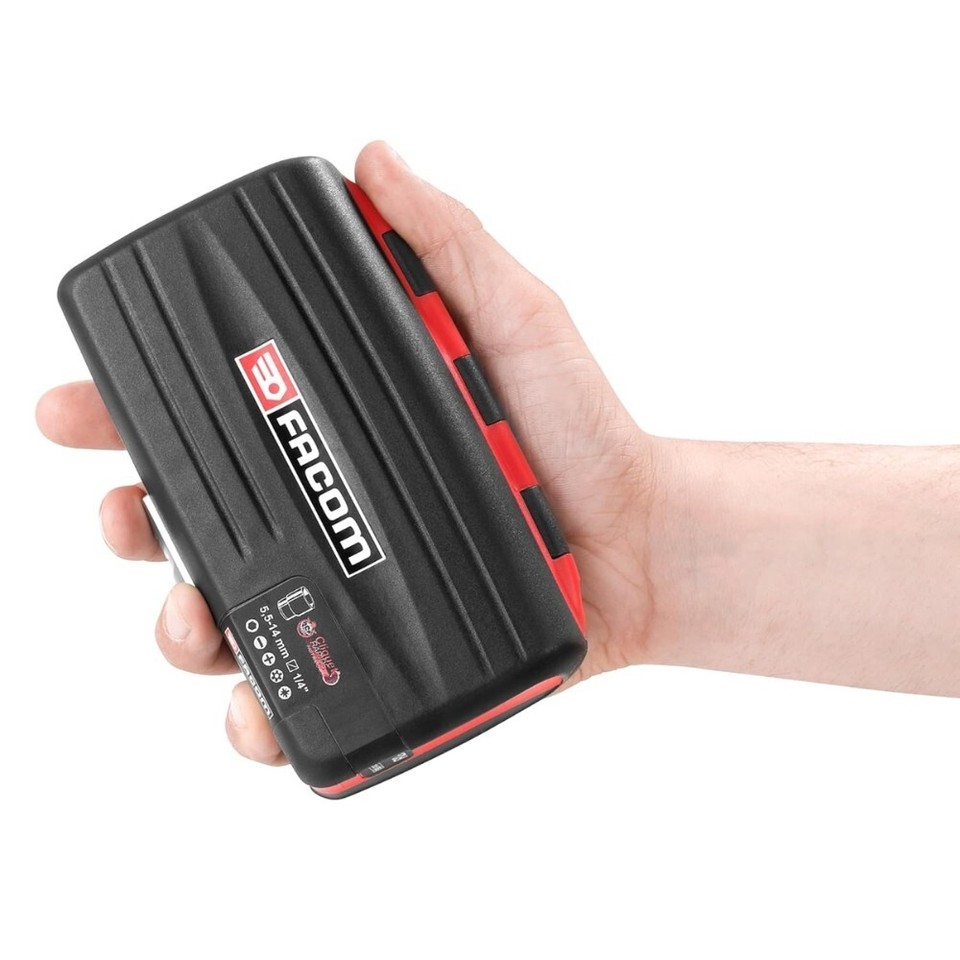 1/4" Socket Set 38 Pieces Nano With Rotating Handle Ratchet FACOM | eBay