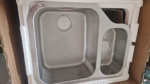 Franke Ariane ARX 160-35 1.5 Bowl Undermount Stainless Kitchen Sink ...