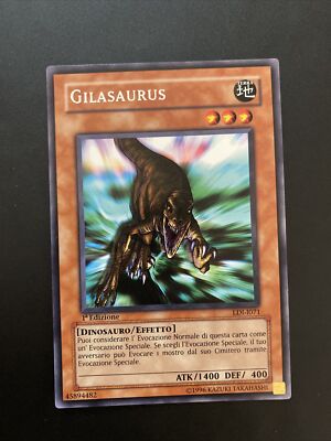 Yu-Gi-Oh! Gilasaurus Ldi-i071 Ita 1ed Rare near Mint | eBay