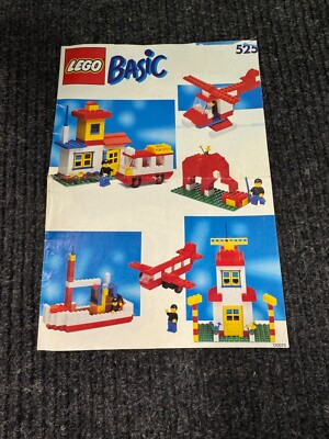 Lego Basic Building Set (525) Instruction Booklet Only | eBay